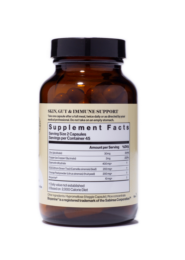 ZincPlus Capsule: Zinc Supplement for Immune Support | Organic Olivia